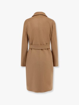 Max Mara Womens Coat Melinda Cashmere Beige