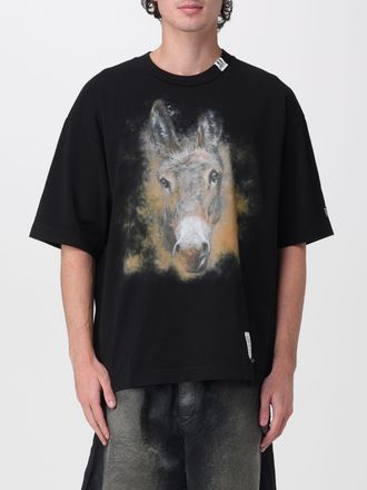 Miharayasuhiro T-shirt oversize en coton &agrave; imprim&eacute; animalier