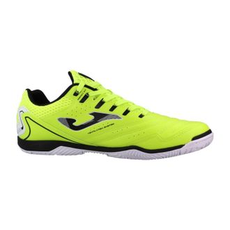 Joma Maxima Hallenfu&szlig;ballschuhe f&uuml;r Herren, Verst&auml;rkte Zehe (Fluoreszierendes Gelb/Schwarz)