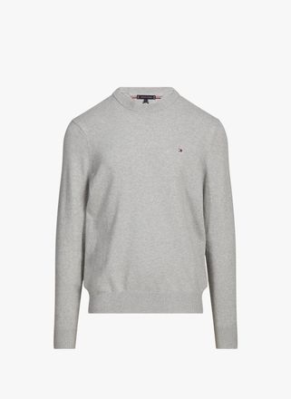 Tommy Hilfiger Pull col rond en coton et cachemire