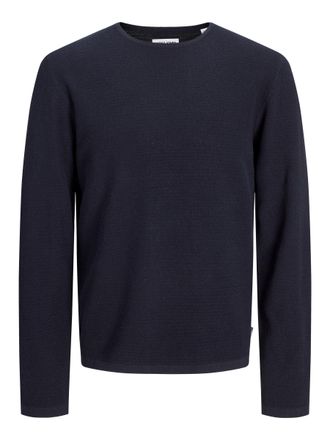Jack & Jones Male Strickpullover Einfarbig Strickpullover