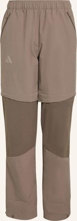 ADIDAS TERREX Adidas Terrex Terrex Multi clima365 Kids Zip-Off Hose braun