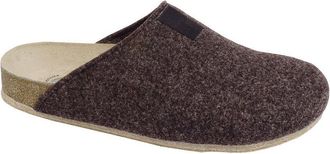 Weeger Bio-Hausschuh-Pantoffel Tweed braun Gr. 36