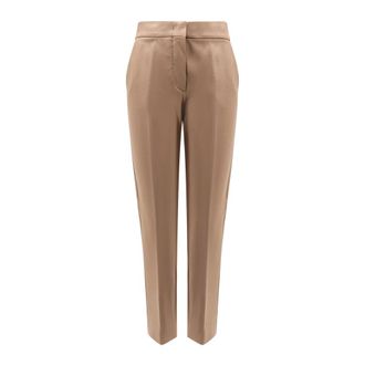 Max Mara Slim-fit Hosen - - Trousers - Damen - Braun - S