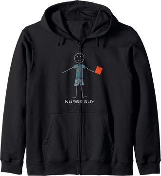 Whyitsme Design Lustige Krankenschwester f&uuml;r Herren RN Jungen Stillen Kapuzenjacke