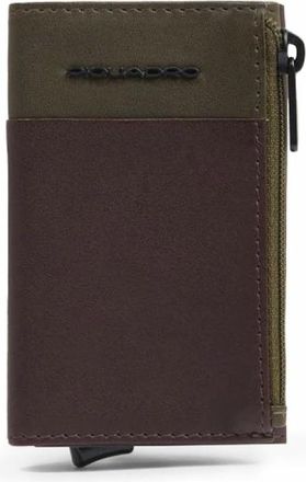 Piquadro Homme, Accessoires, Brun, Taille: ONE Size Portefeuille Compact