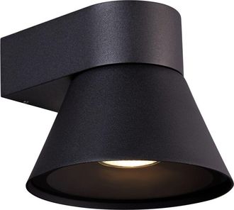 Nordlux Applique murale kyklop Aluminium Noir, H.13.4 - IP54 - GU10 / Ext&eacute;rieur