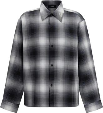 Amiri Chemise en flanelle oversize - Femme - Chemises - Multicolore - Taille: 44 FR