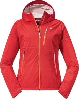 Sch&ouml;ffel Damen 2.5L Jacket Tegelberg L, wasserdichte, winddichte Outdoorjacke, atmungsaktive &Uuml;bergangsjacke mit geruchshemmender Innenseite, lollipop, 34