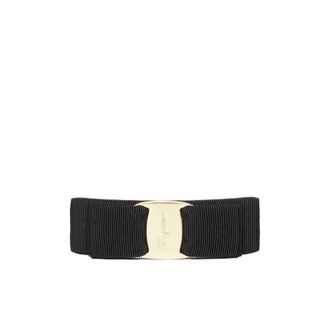 Ferragamo Femme, Accessoires, Noir, Taille: ONE Size Accessoires Noirs Ferm Var Oro