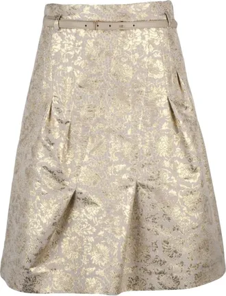 Max Mara Damen, R&ouml;cke, Beige, SGr&ouml;&szlig;e