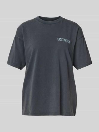 Anine Bing Oversized Fit T-Shirt mit Logo-Print