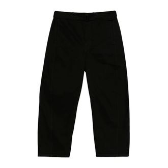 Christophe Lemaire Homme, Pantalons, Noir, Taille: XS Twisted Belted Pants