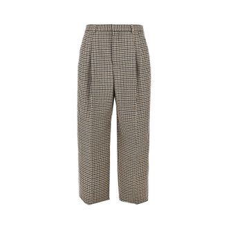 Emporio Armani Check tweed pleated pants Man 46