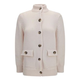 adidas by Stella McCartney Cardigan &agrave; col montant - Femme - Sport - Beige - Taille: 38 FR