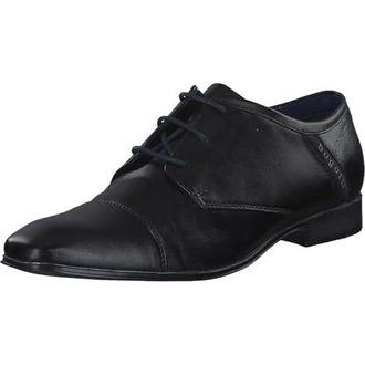 Bugatti Toe Cap Gibson Homme Chaussures Noir 44 EU