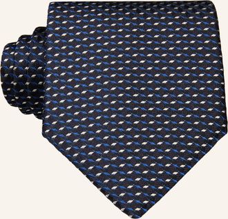 HUGO BOSS Krawatte blau