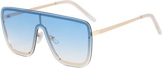 Generic Lunettes De Soleil Carr&eacute;es &Agrave; Grande Monture For La Conduite, For Hommes Et Femmes, Protection UV400, Id&eacute;ales For Les Vacances, La Plage Et Les F&ecirc;tes E