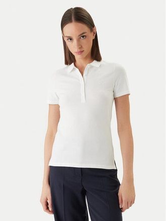 GANT Poloshirt 4201535 Wei&szlig; Slim Fit