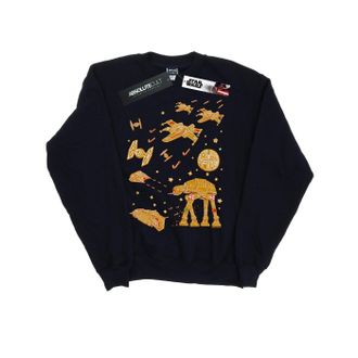 Star Wars Gingerbread Battle Sweatshirt f&uuml;r Herren (Marineblau)