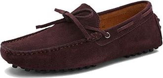 Minitoo Homme Confort Bleu Fonce Suede Chaussures de Conduite Mocassin Loafers YY2081 EU 41