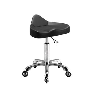 Generic Sattelstuhl mit Rollen, ergonomischer Sattelhocker, 400 Pfund Tragkraft, geeignet for Spa-Massage und medizinische &Auml;sthetik(Color-3)