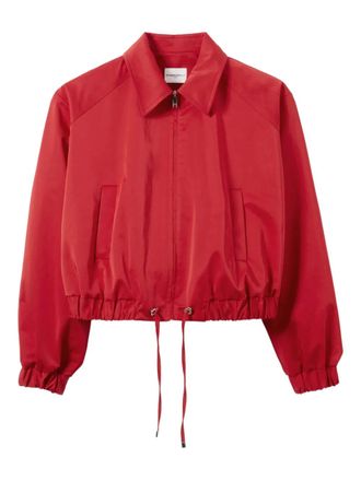 Claudie Pierlot veste &agrave; fermeture zipp&eacute;e - Rouge