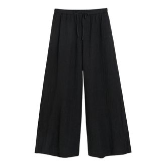 By Malene Birger Schwarze Clorella Weite Hose - - Trousers - Damen - Schwarzk - S