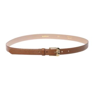 Baldinini Femme, Accessoires, Brun, Taille: 90 CM Lizard Print Belt