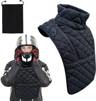 Generic Cache-cou et poitrine dext&eacute;rieur - B&acirc;che en coton 36 x 40 cm | Cache-cou dhiver | Cache-cou chaud et confortable Accessoire dext&eacute;rieur pour sports dhi