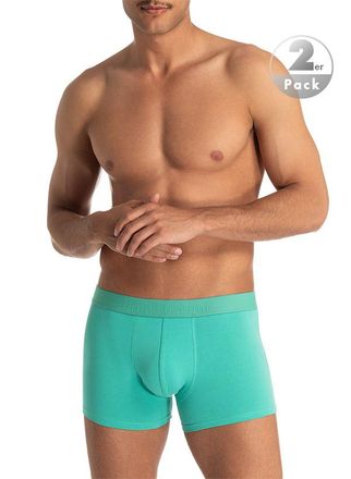 Bruno Banani Herren Unterw&auml;sche gr&uuml;n Baumwolle & Mix unifarben