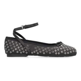 Michael Kors Collette Flex Ballerinas aus Leder - - Shoes - Damen - Schwarzk - 38 EU