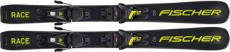 Fischer Kinder Racing Ski RC4 RACE JR (130-150) JRS + FJ7 CA
