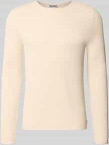 Review Slim Fit Pullover aus reiner Baumwolle