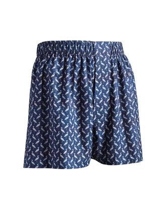CHARLES TYRWHITT Boxershorts mit Fischreiher-Motiv - Tintenblau