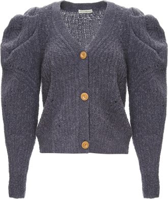 Ulla Johnson Cardigan Emmy Pointelle Baby Alpaga Ulla Johnson