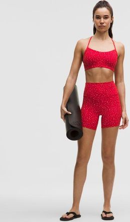 lululemon Short Align taille haute pour Femmes - 15 cm - Rouge/&Eacute; - Taille 10