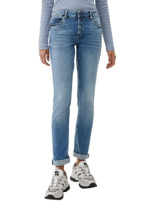 QS by s.Oliver Q/S designed by Damen Jeans-hose Jeans Hose lang, Blau, 38W / 34L EU