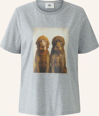Oui T-Shirt grau