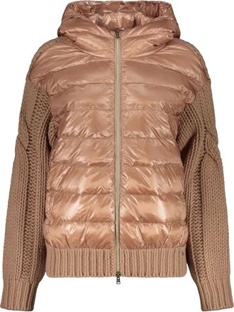 Herno Klassische Kapuzenjacke - Braun