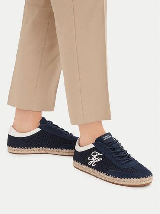 Tommy Hilfiger Espadrilles Th Heritage Rope Sneaker FW0FW09406 Dunkelblau