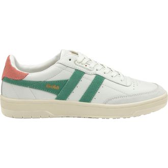 Gola Unisex Falcon Sneaker, White/Green Mist/Coral Pink, 42 EU