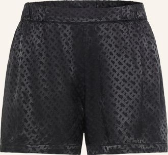 HUGO BOSS Schlafshorts Monogram schwarz