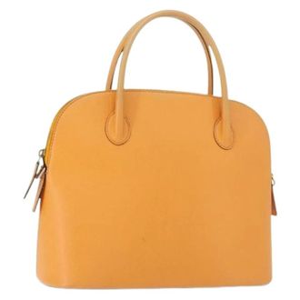 Celine Sac &agrave; main vintage en cuir Pre-owned - Femme - Pre-owned - Orange - Taille: ONE Size