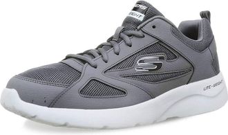 Skechers Mens DYNAMIGHT 2.0-FALLFORD Trainers, Grey (Charcoal/Black Ccbk), 9.5 (44 EU)