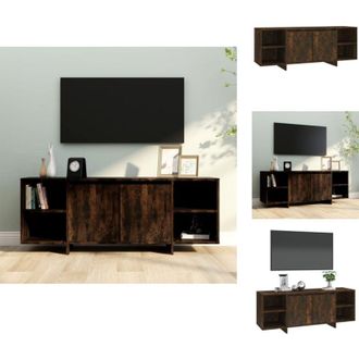 vidaXL Vidaxl - TV-Schrank R&auml;uchereiche 130x35x50 cm Holzwerkstoff - TV-Schrank - Lowboard - Holzm&ouml;bel - Fernsehtisch - Entertainmentcenter