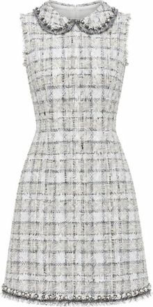 Dolce & Gabbana Robe Courte - Femme - Robes - Blanc - Taille: 38 FR