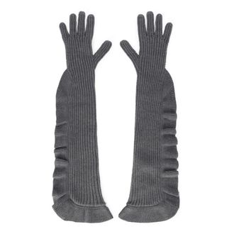 Red Valentino Femme, Accessoires, Gris, Taille: S/M Elegant Gloves