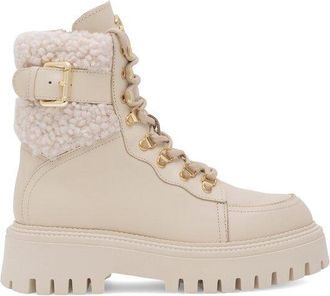 Eva Minge Schnürstiefeletten AGNITA-4050 Beige