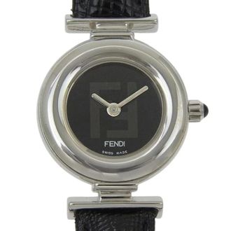 Fendi Montre Pre-owned 320L - Femme - Pre-owned - Noir - Taille: ONE Size